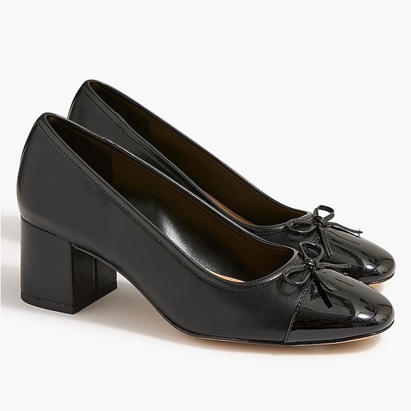 J. Crew Factory | Shoes | J Crew Factory Captoe Ballet Block Heels ...
